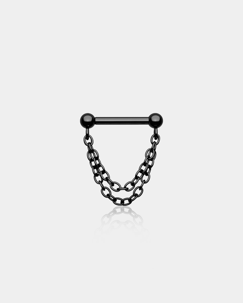 16G Threadless Chain Septum Ring