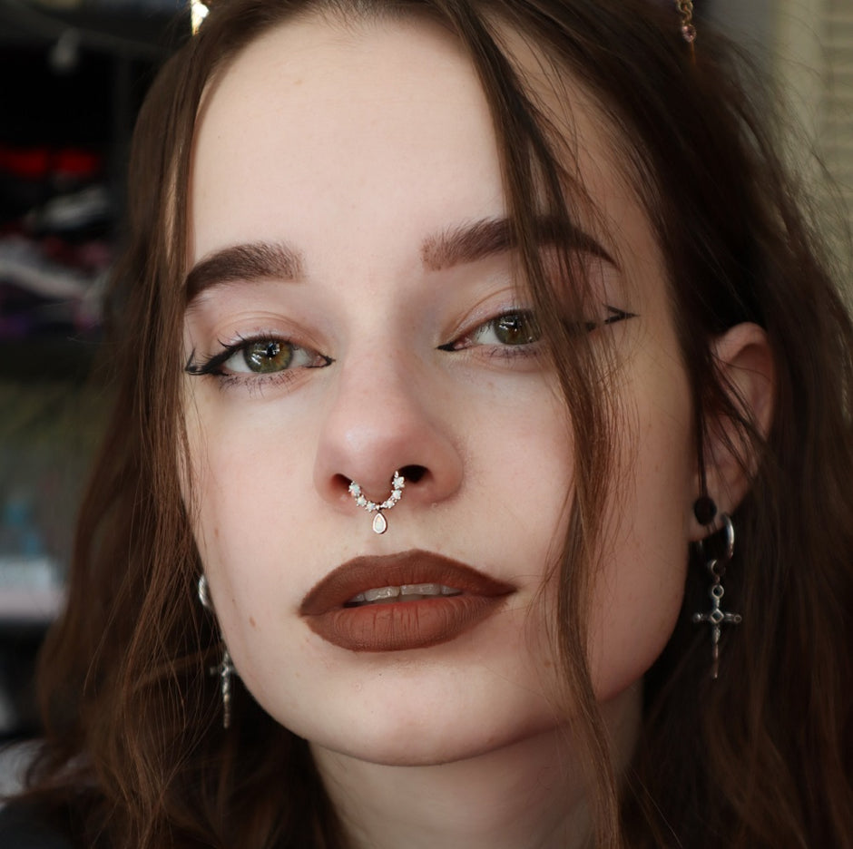 Dangle Septum Ring - Oufer Body Jewelry – OUFER BODY JEWELRY