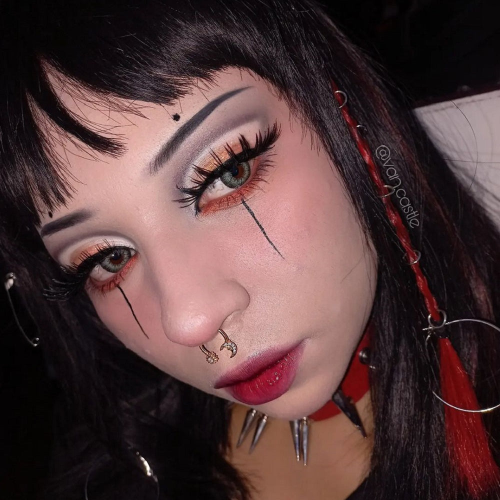 Sun and Moon Septum Ring Diamond Septum Horseshoe