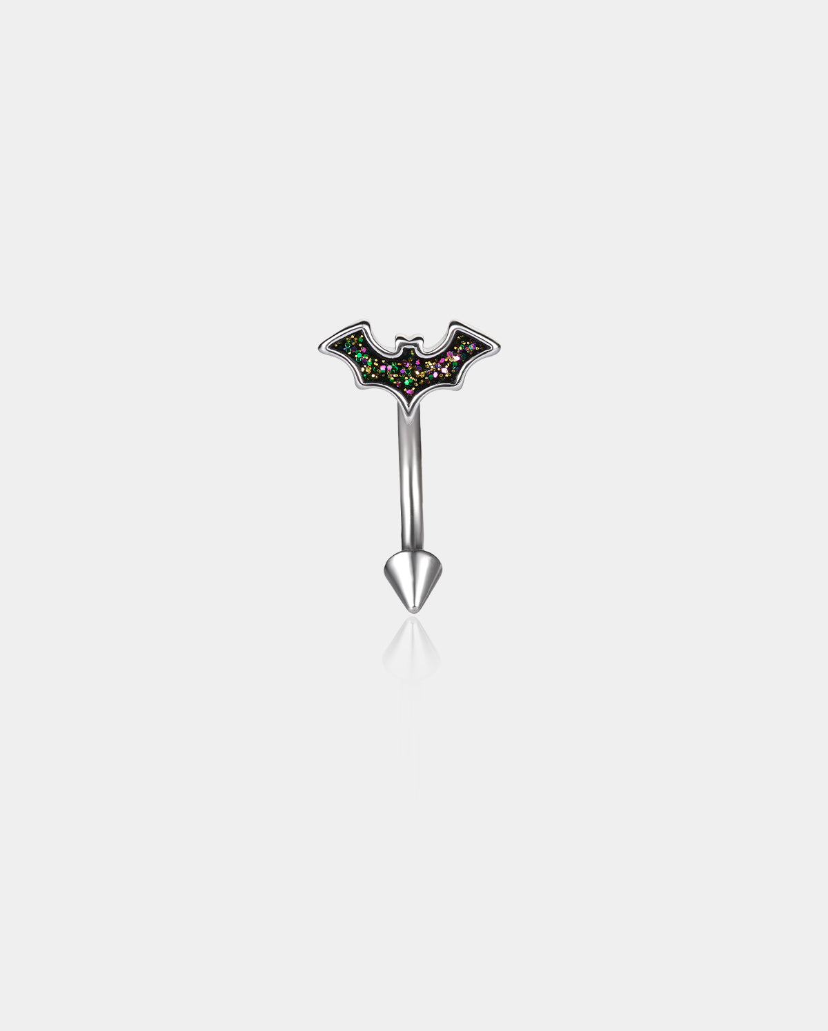 OUFER Halloween Bat Rook Eyebrow Piercing Curved Barbell