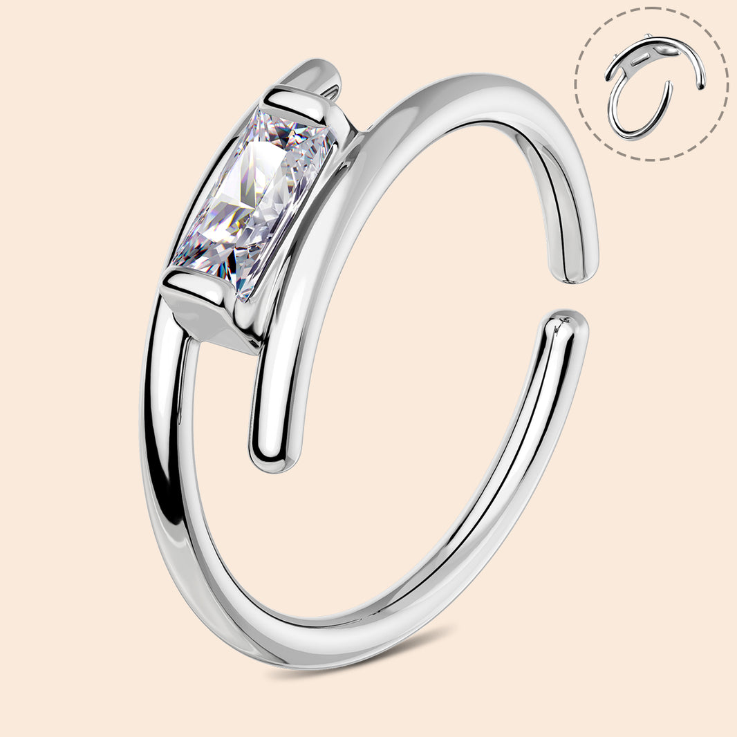 Pretty Septum Rings 16G Colorful Hinged Septum Ring – OUFER BODY JEWELRY