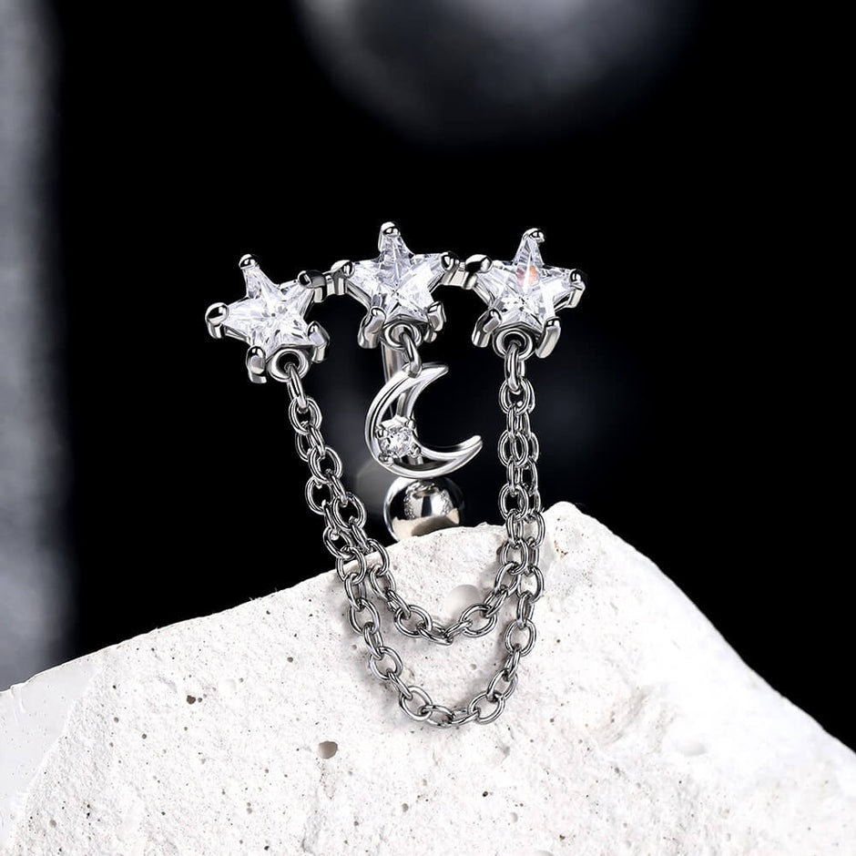 Reverse Belly Ring | Top Down Belly Button Rings – OUFER BODY JEWELRY