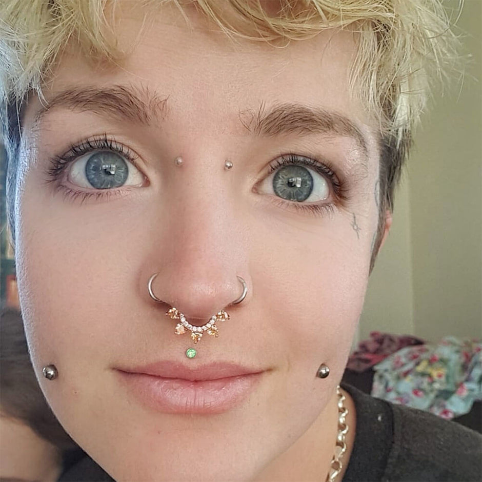 Clicker Jewelry for Septum, Nipple, and Ear Piercings – OUFER BODY JEWELRY