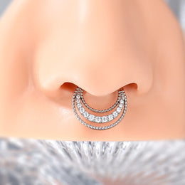 Oufer Stacked Septum Ring 9mm Septum Ring – OUFER BODY JEWELRY