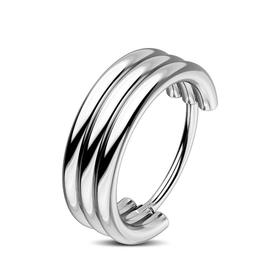 Oufer 16G Titanium Septum Ring with Spikes – OUFER BODY JEWELRY