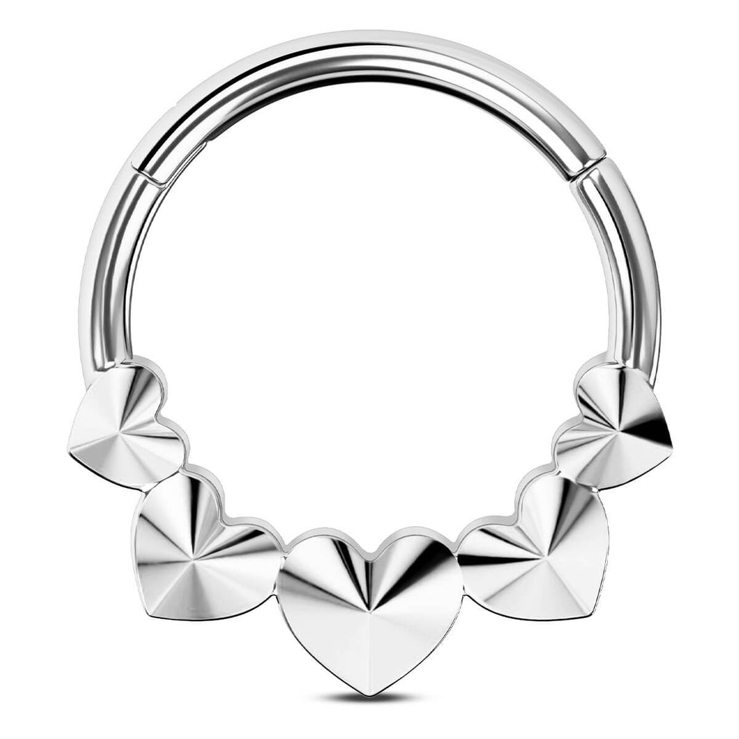 16G 5/16 Black Septum Ring Set – OUFER BODY JEWELRY