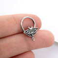 Oufer 16G Hinged Vintage Moon Phase Moth Septum Ring – OUFER BODY JEWELRY
