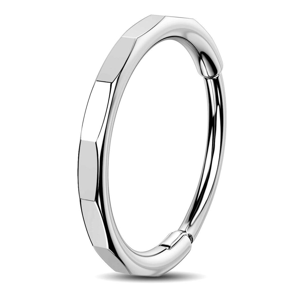 Oufer 16G Titanium Septum Ring with Spikes – OUFER BODY JEWELRY