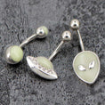 3Pcs 14G 316L Stainless Steel Alien Theme Light Up Belly Rings – OUFER ...