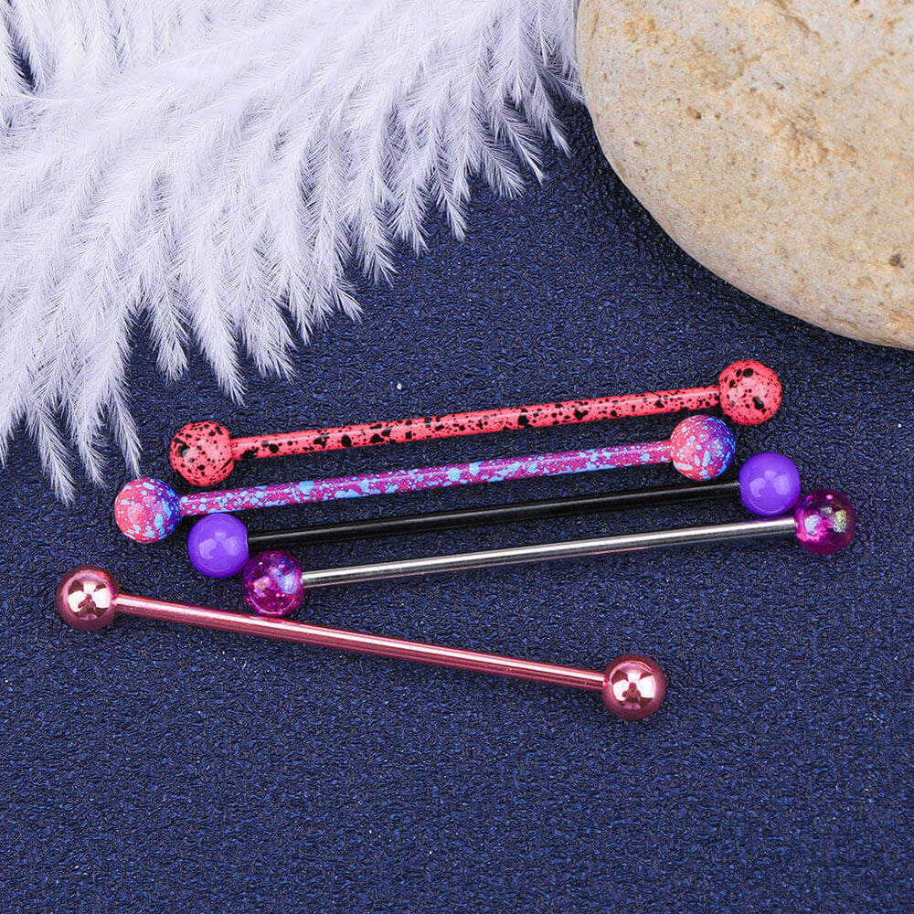 5PCS Colorful Industrial Barbell Set
