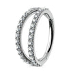 16G Titanium Double Conch Hoop – OUFER BODY JEWELRY